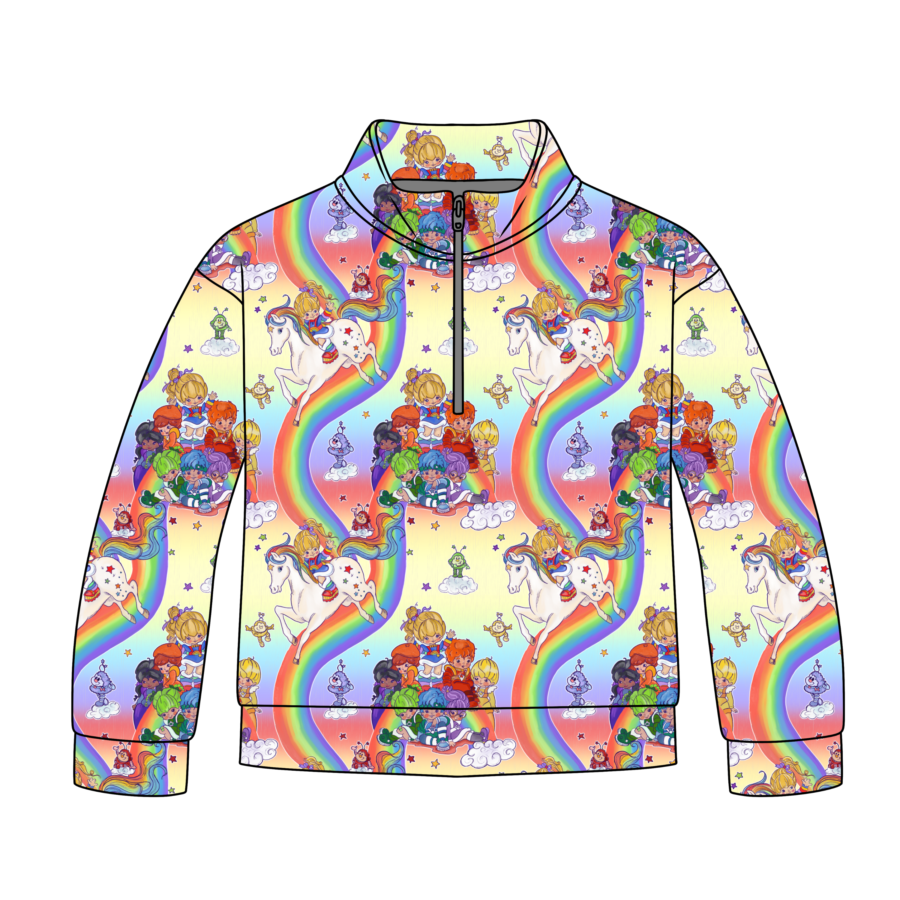 A World of Color Quarter Zip-Up **PreOrder**
