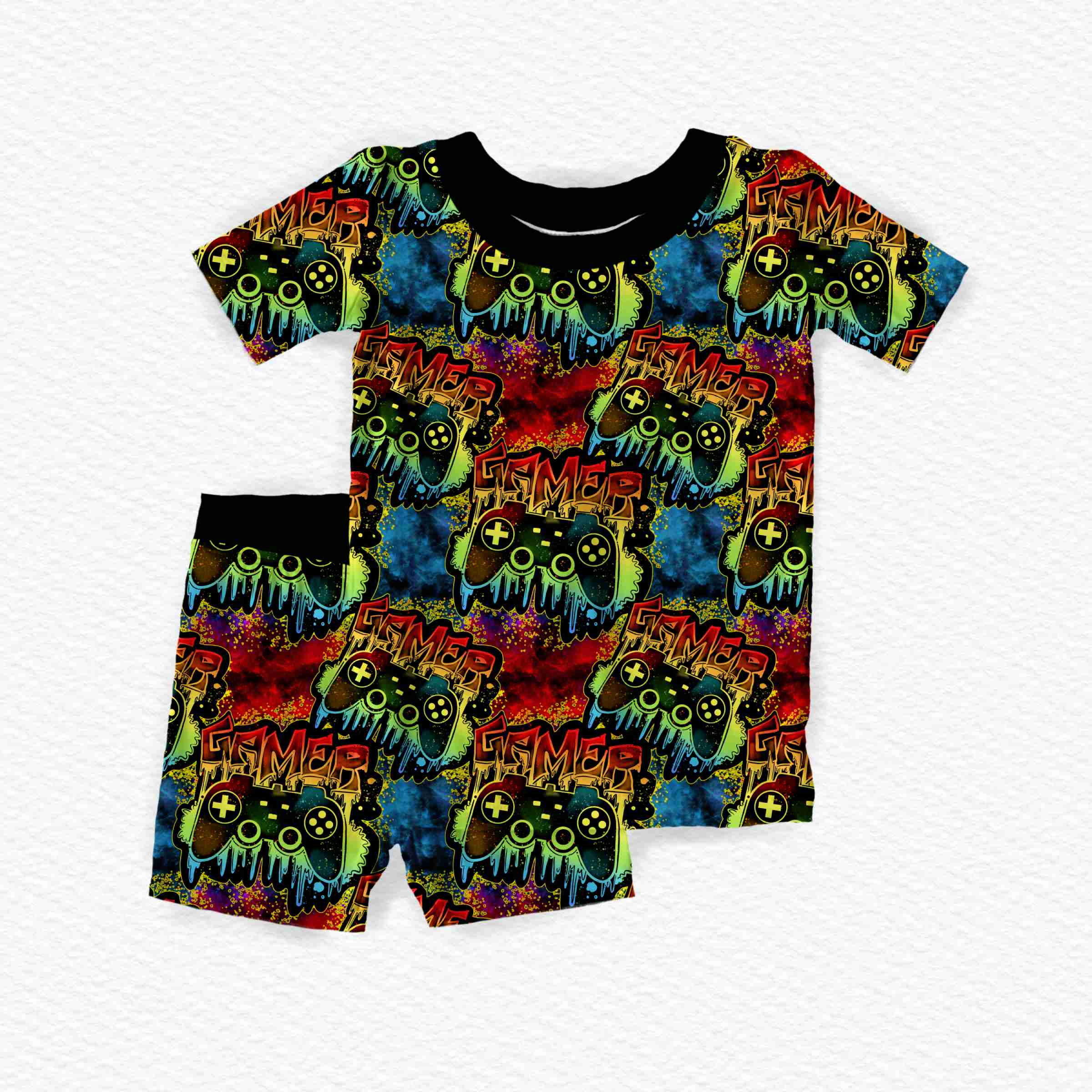 Gamer Mode Activated Youth Short Set **PreOrder**