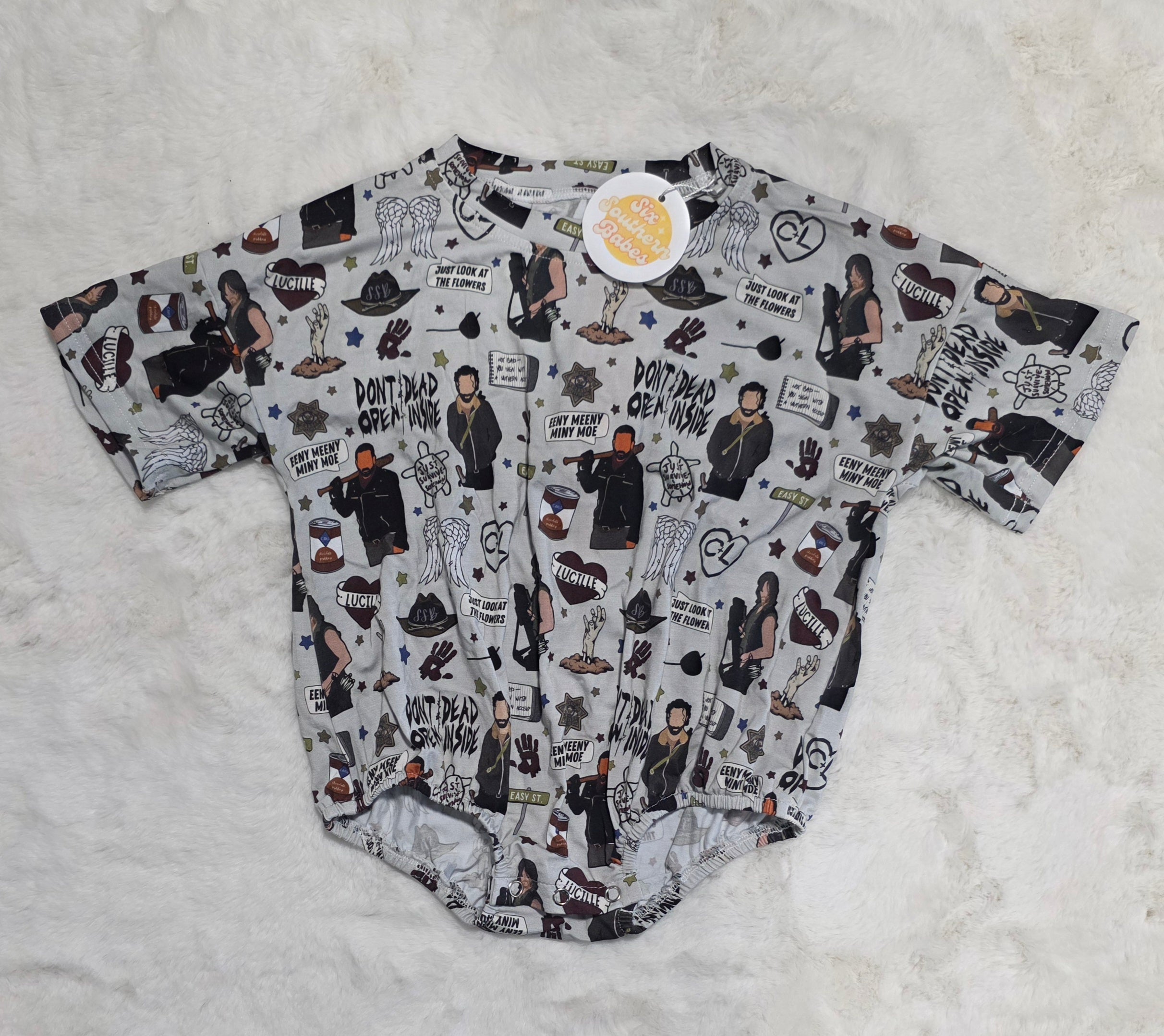 Walker Watch Romper *RTS*