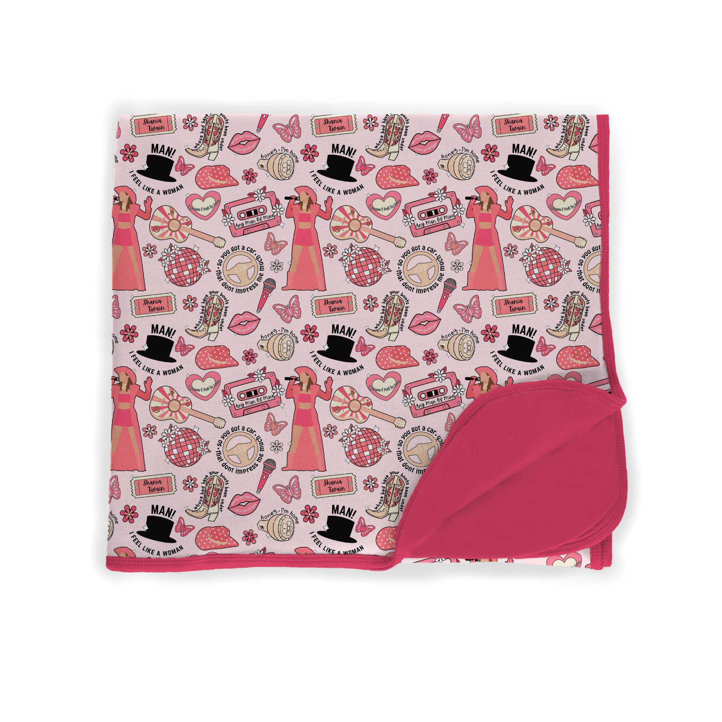 Man! I Feel Like a Women Bamboo Blanket *RTS*